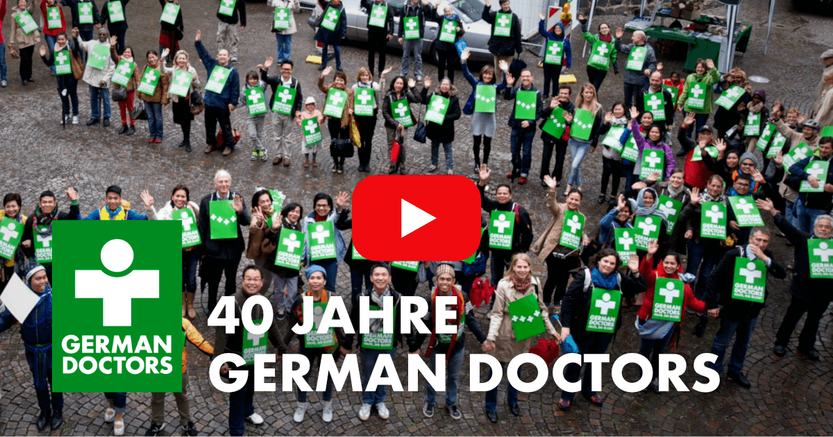 Menschenleben retten 40 Jahre German Doctors | German Doctors e.V.